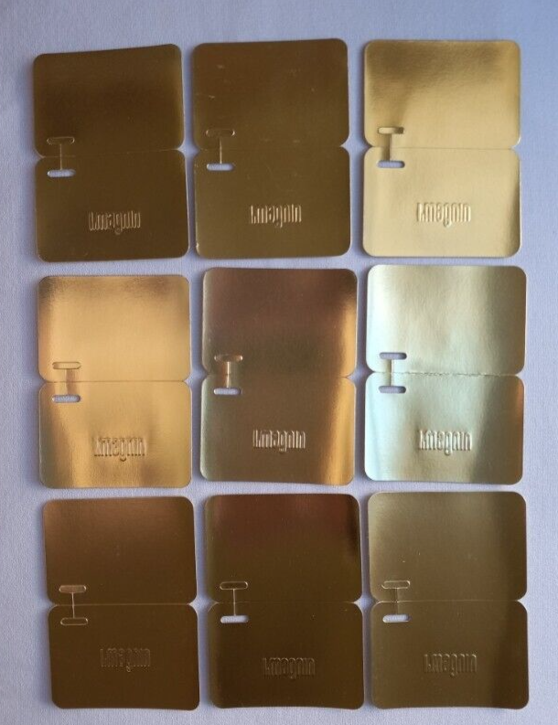Vintage I.Magnin Beverly Hills Department Store Gold Gift Box Tags ...