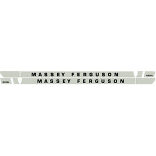 NEW 1130 MASSEY FERGUSON TRACTOR HOOD DECAL KIT MF 1130 MF DECALS 🎯 | eBay