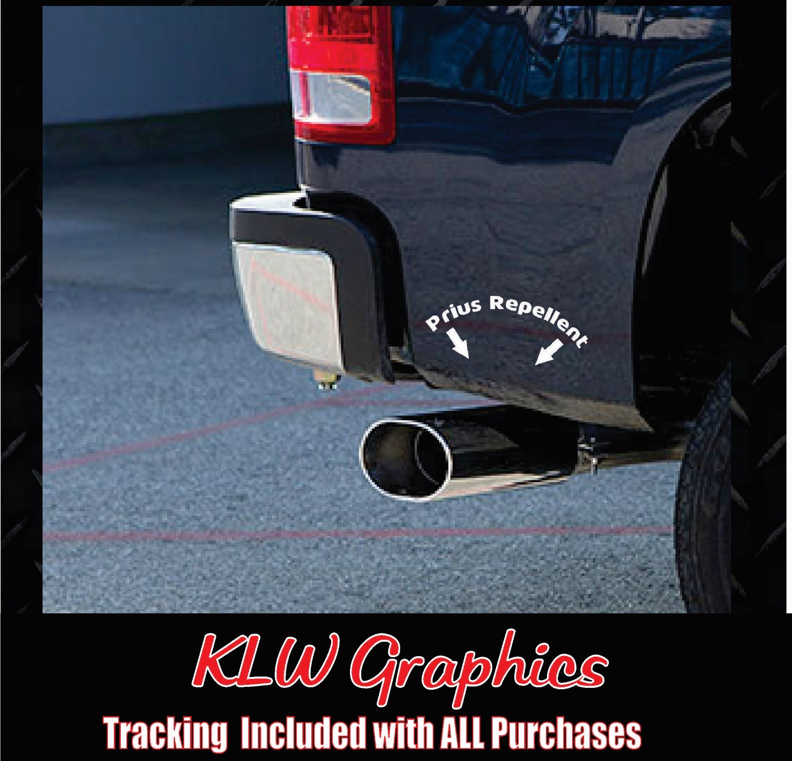 Prius Repellent pipe Decal Stickers Turbo Diesel Truck 7.3 6.7 6.6 ...