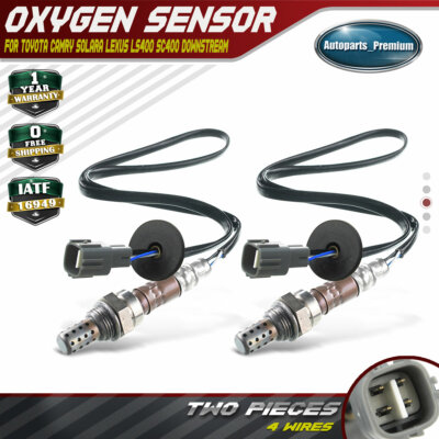2x Downstream O2 Oxygen Sensor for Toyota Camry Solara Lexus ES300 ...
