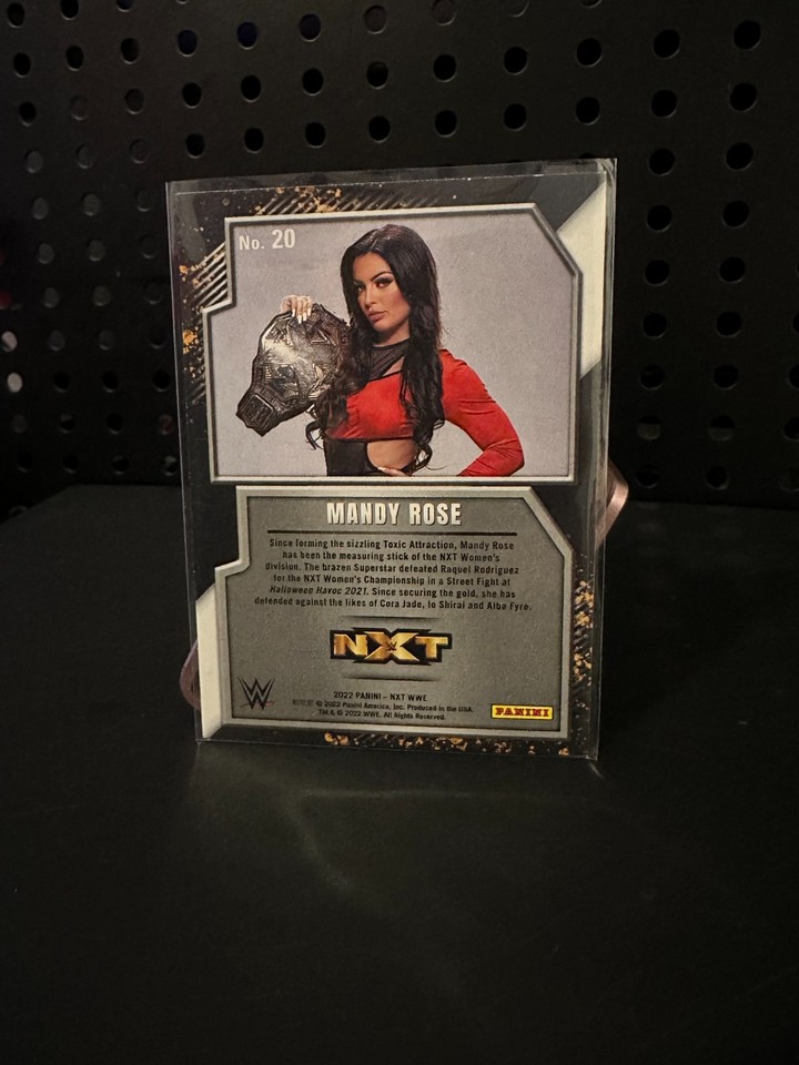 2022 Panini WWE NXT #20 Mandy Rose wrestling card | eBay
