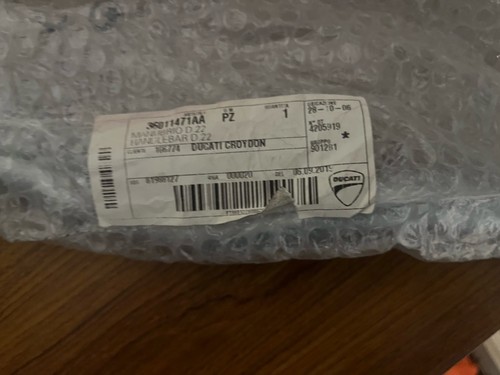 Ducati Handlebar - 821, 939 Hypermotard, Hyperstrada - 36011471AA NEW ...