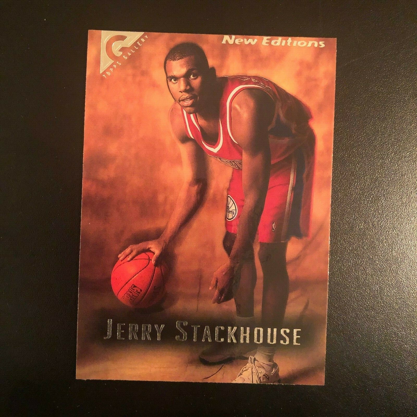 1995-96 Topps Gallery 76ers RC Basketball Card #39 Jerry Stackhouse ...