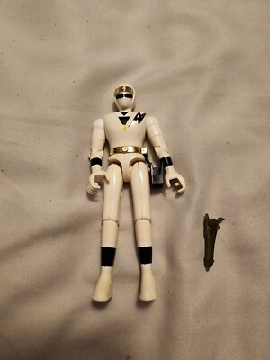 Mighty Morphin Power Rangers - White Alien Ranger - Bandai 1995 | eBay