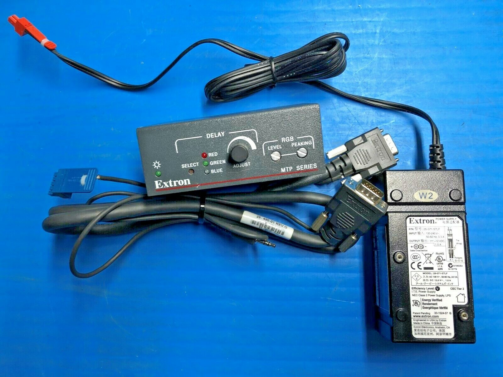 Extron MTP Series Receiver (RL 15HD A SEQ) Versa Tools + Power Supply ...