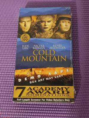 Cold Mountain (VHS) - Screener Copy Promo | eBay