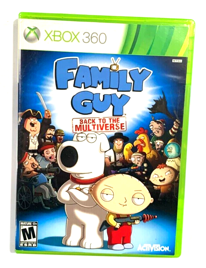 Family Guy Back To The Multiverse - Microsoft Xbox 360 - Case Only/No ...