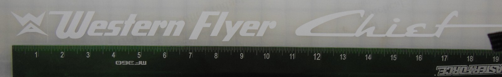 Western Flyer Chief wagon decals (pair) | eBay