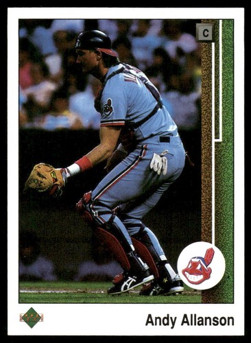 Andy Allanson 1989 Upper Deck #217 Cleveland Indians | eBay