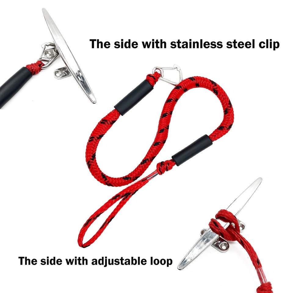 Bungee Dock Line Mooring Rope Bungee Cord Docking String Shock Bungee ...