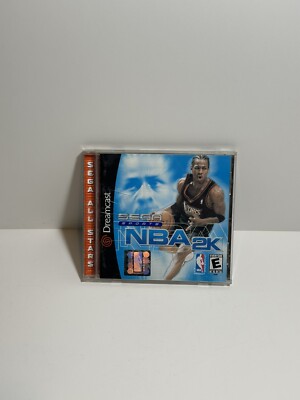 NBA 2K (Sega Dreamcast, 1999) Basketball game CIB, tested, Works ...