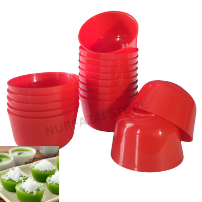 [48pcs] 4.5cm Small Round Pichi Acuan Kuih Talam Lompang Plastic Puto ...