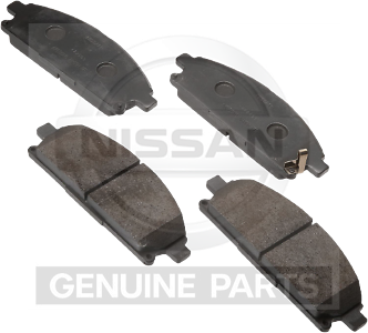 Front Brake Pad Set D1060-8H386 Fits Nissan Patrol Xterra Frontier ...