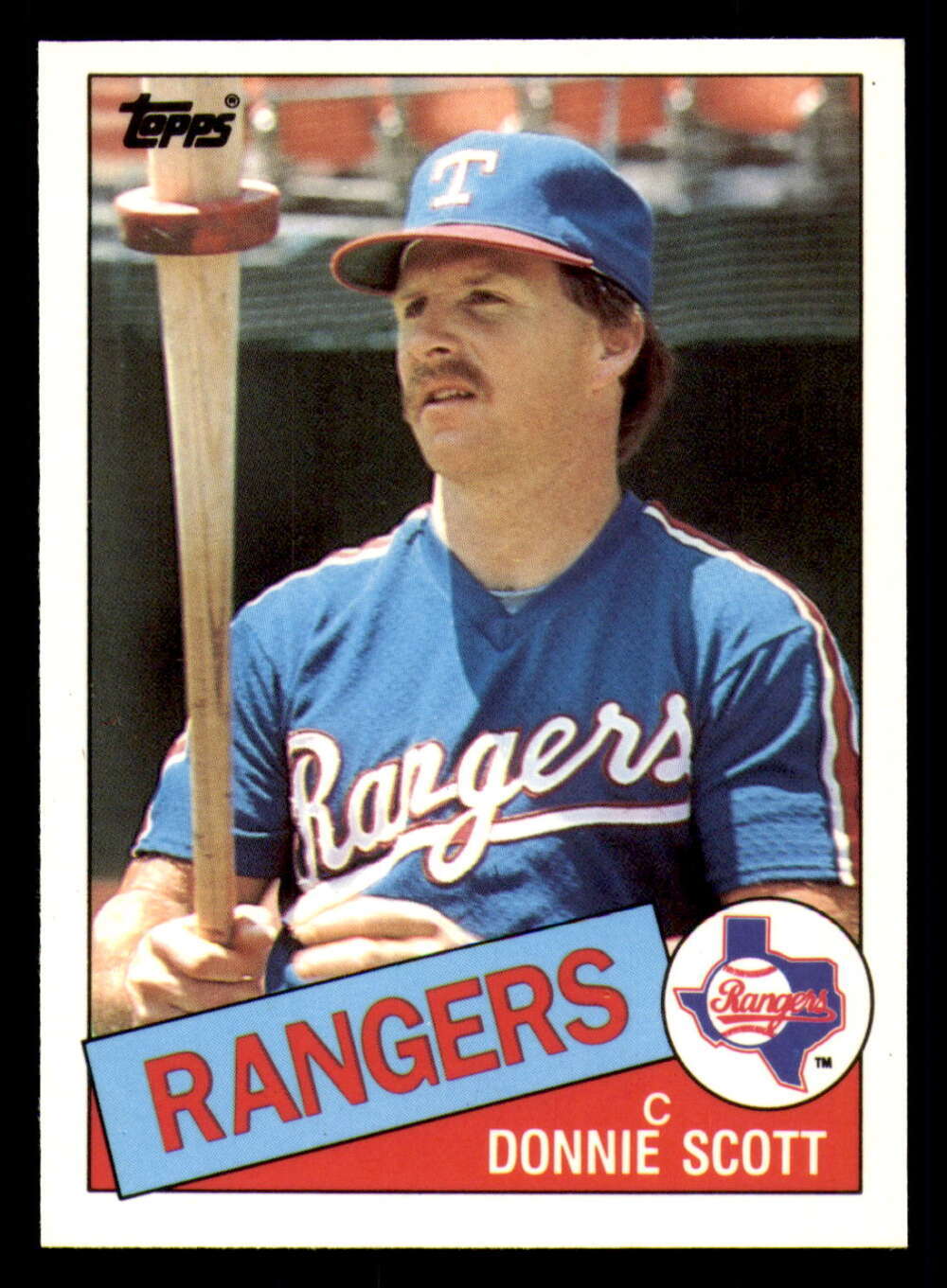 1985 Topps Tiffany #496 Donnie Scott NM-Mint Rangers ID:367645 | eBay