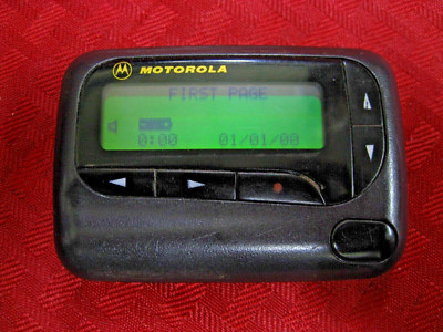 vintage first page Motorola Advisor Gold Pager A04QWB5962AA No Latch ...