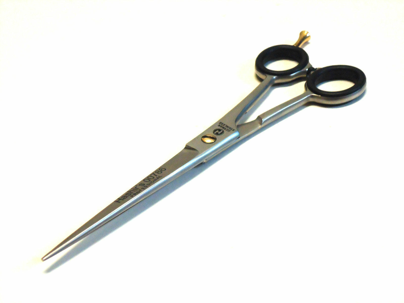 Professional GERMAN Barber Hair Cutting Scissors Shears 7.5" NEW + FREE ...