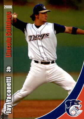 2006 Lincoln Saltdogs Grandstand #7 Jay Yaconetti Hisley Arizona ...