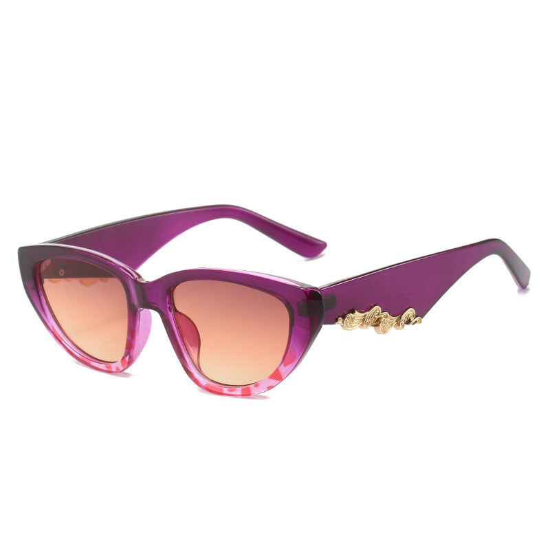 2023 New Fashion Cat Eye Sunglasses Stylish Shades Women Uv Protection