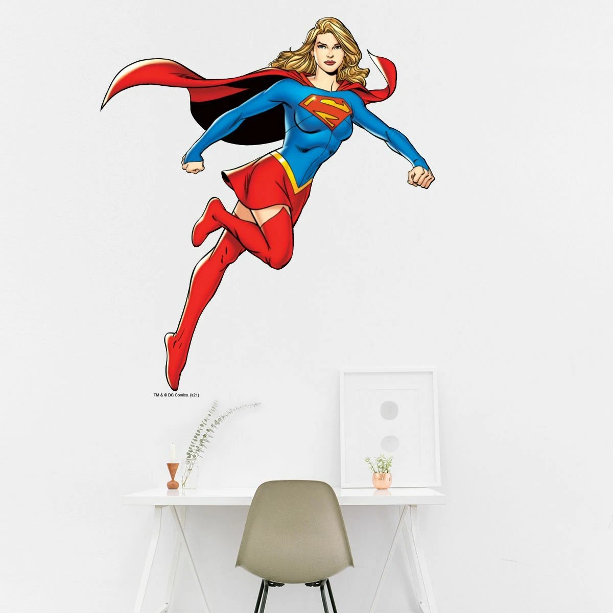 Supergirl Justice League Flying