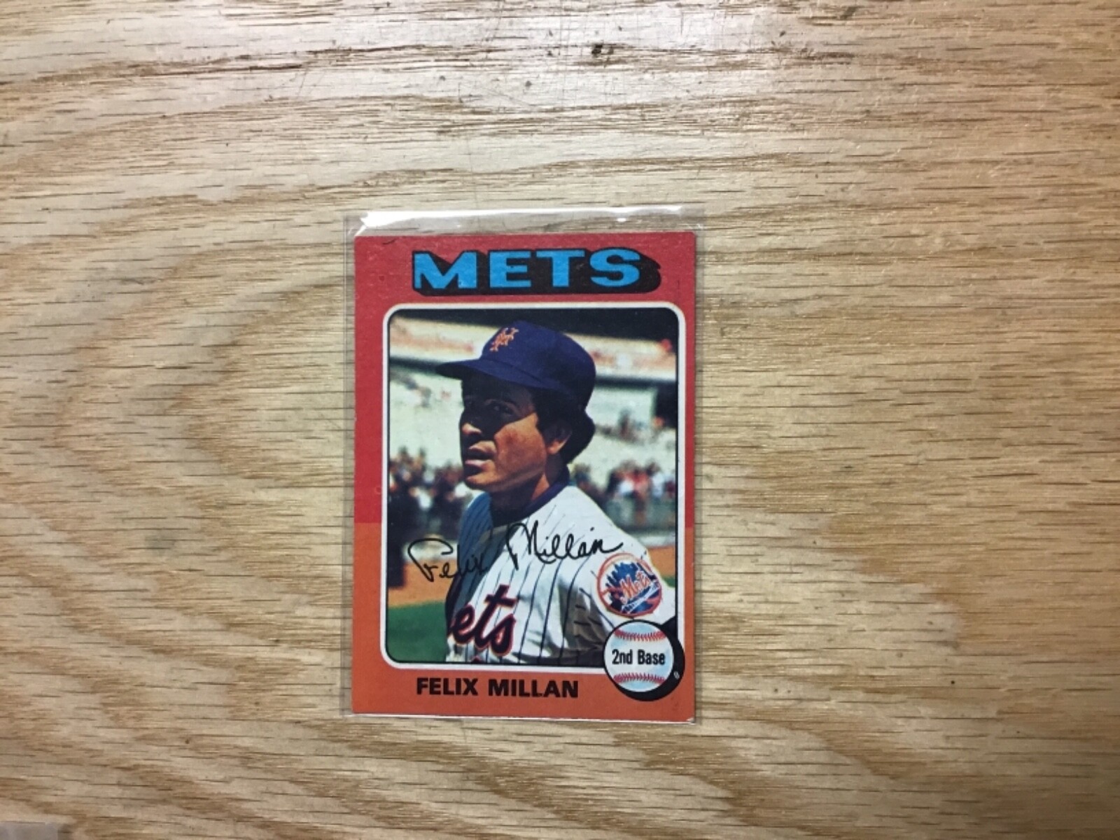 1975 Topps Baseball Felix Millan New York Mets Card #445 | eBay