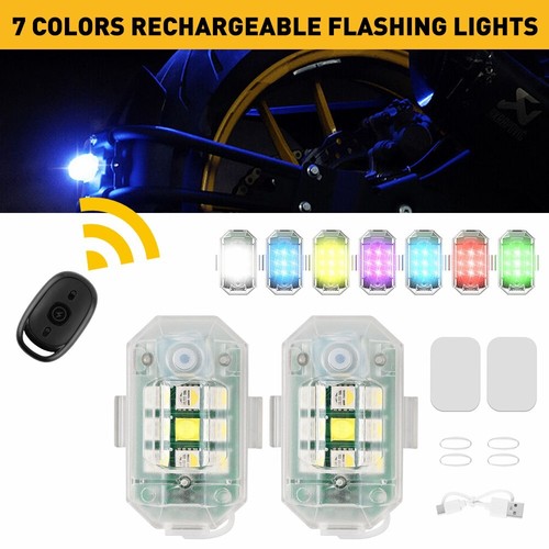 High Brightness Wireless LED Strobe Light 7Colors 7m Rechargeable ...