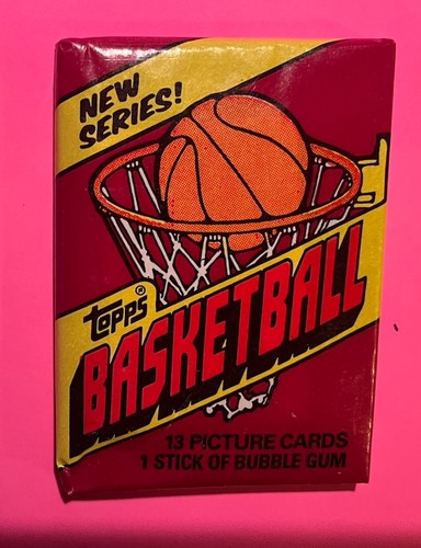 1981-82 Topps NBA unopened Sealed wax pack - Larry Bird, Magic Johnson ...