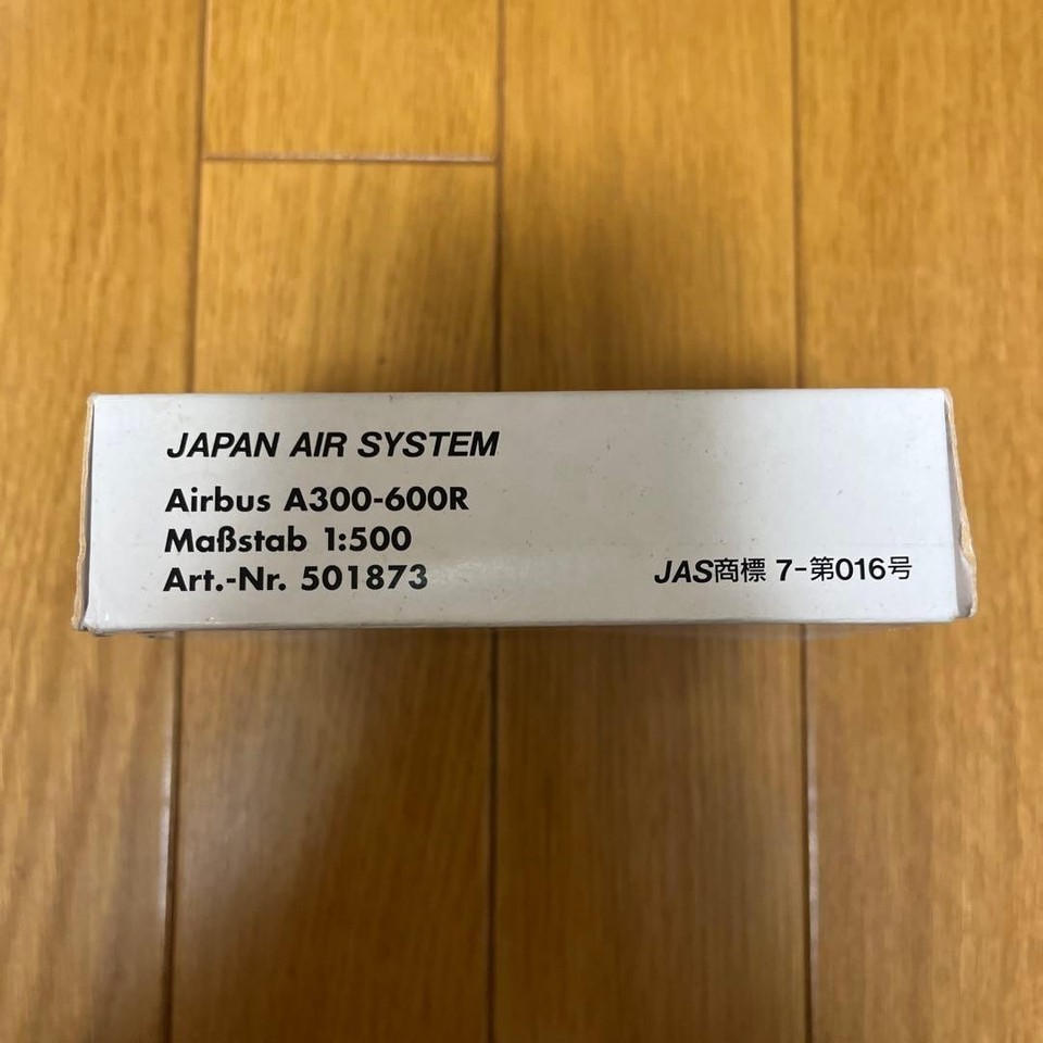 Japan Air System A300-600R 1:500 Scale Model, Used, No Visible Damage ...