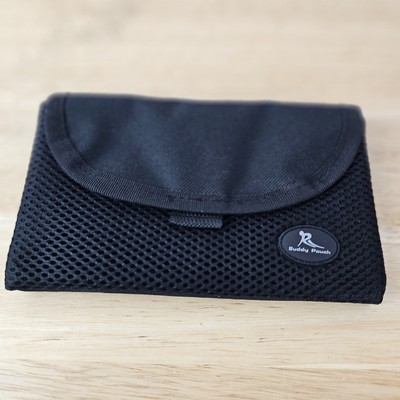 Buddy Pouch Wallet For Running Walking - Magnetic To Waistband Black ...