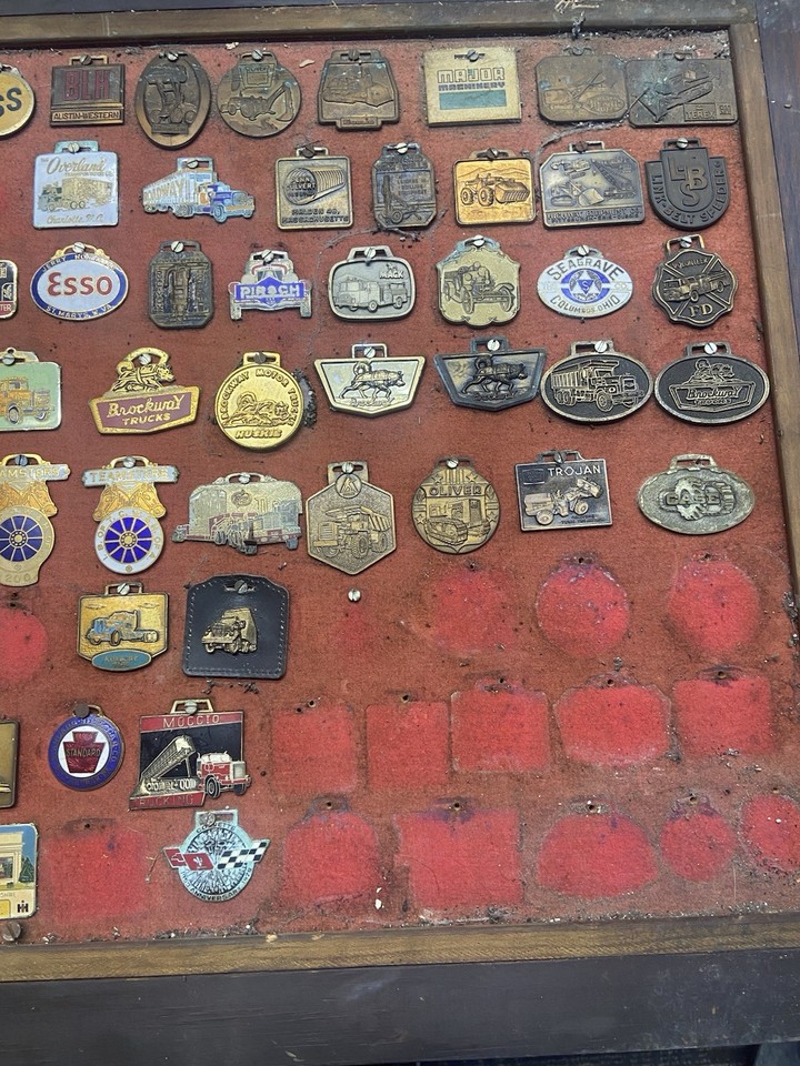 Lot Of 700 Vintage Heavy Equipment Pocket Watch Fobs All Different Case ...
