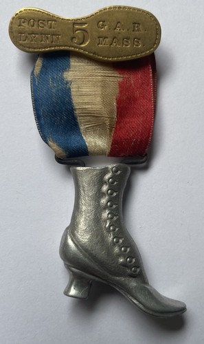 Lynn Massachusetts- GAR Post 5 Membership Badge | eBay