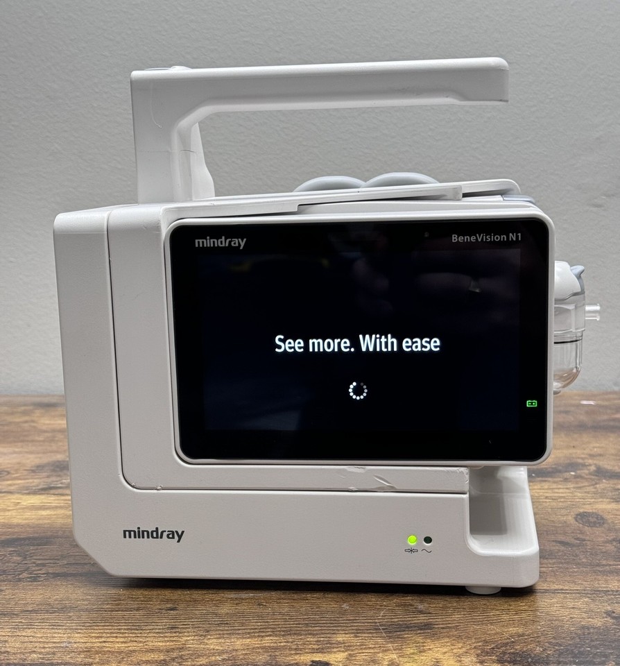 Mindray BeneVision N1 Transport Monitor Masimo SP02 w/ Co2 - Same Day ...