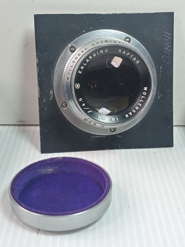 Wollensak 162mm F4.5 Enlarging Velostigmat Enlarger 4 Inch Lens On Lens ...