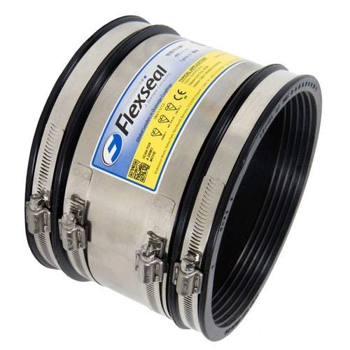 Flexseal Flexible Rubber Boot Reducer Coupling Adaptor Pipe Connector ...