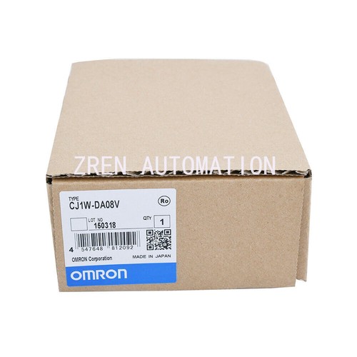 One cj1w-da08v Omron D/A unit PLC cj1w-da08v brand new with box EXPRESS ...