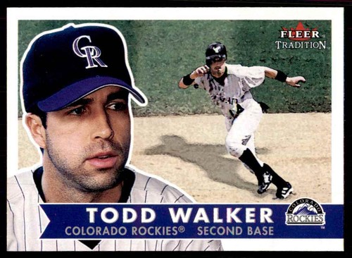 2001 Fleer Tradition Todd Walker Baseball Cards #335 | eBay