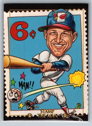 1993-95 Cardtoons - Stamp the Man - Stan Musial #43 | eBay