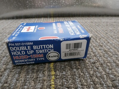 New Amseco Double Button Hold-Up Switch HUSD-15BM | eBay