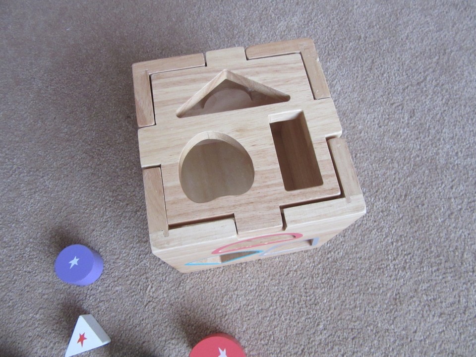 Hamleys Wooden Shape Sorter | eBay UK