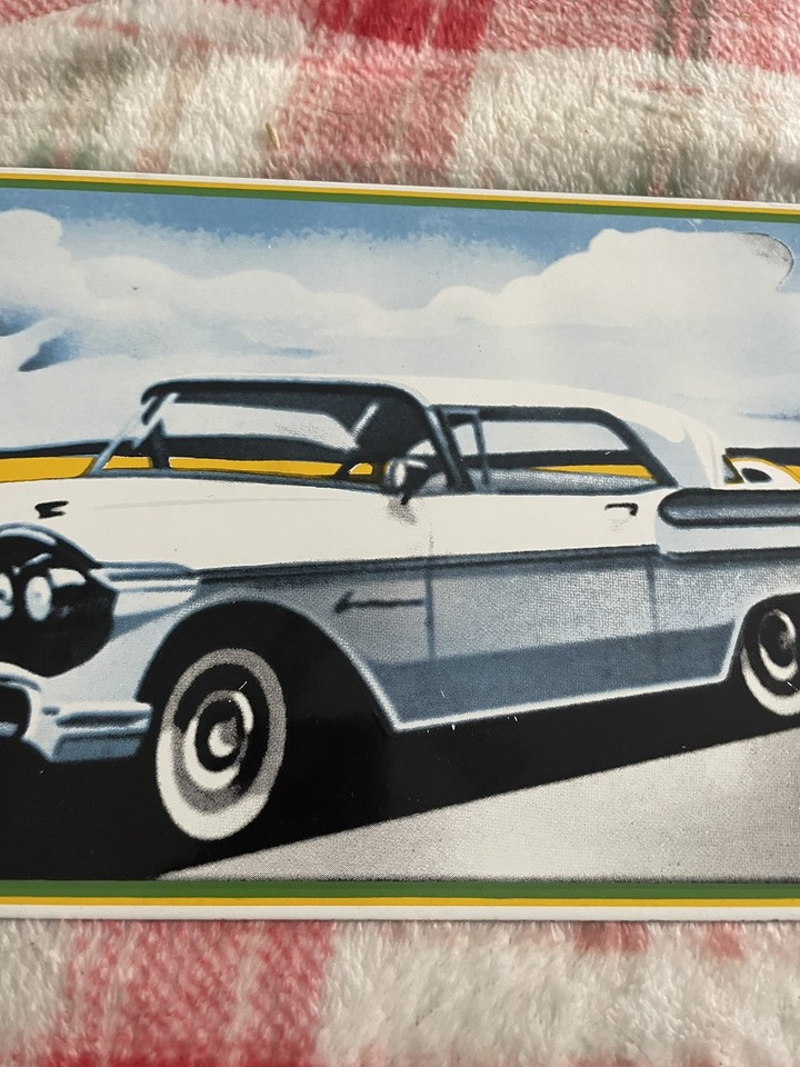 Vintage ANDE ROONEY Porcelain Enameled 1957 Mercury Sign | eBay
