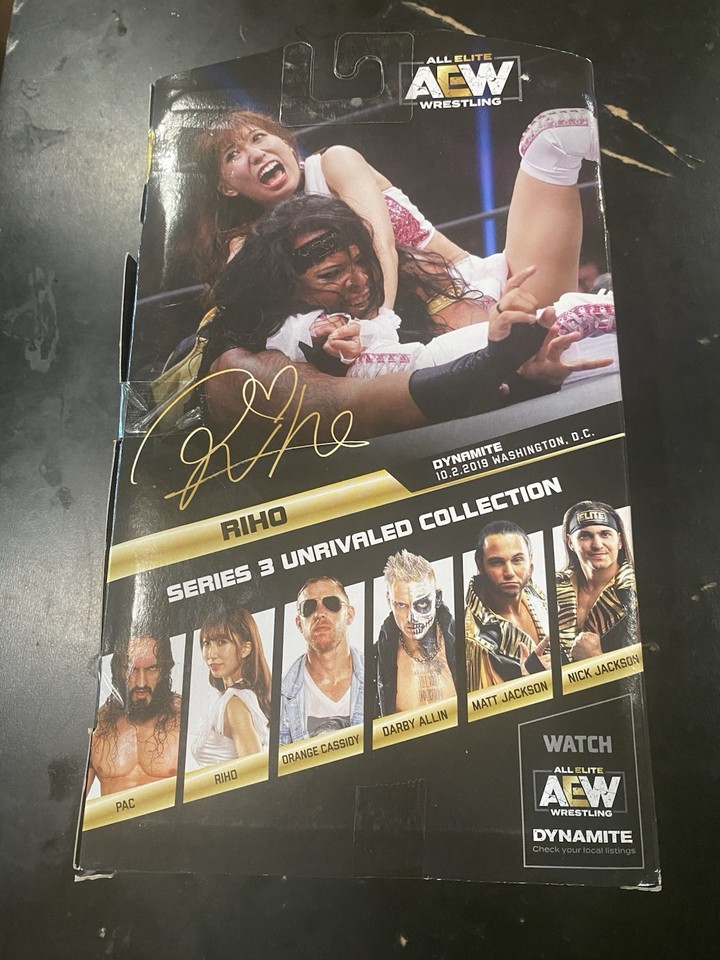 Jazwares AEW Series 3 Unrivaled Collection Riho Action Figure New ...
