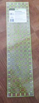 Omnigrip By Omnigrid 6 in X 24 Quilting Ruler, 6" x 24", Clear Neon | eBay