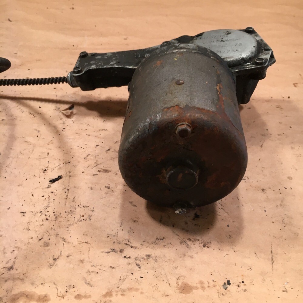 OEM Triumph Spitfire GT6 Windshield Wiper Motor LUCAS 75704E Dated 1972 ...
