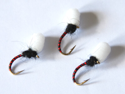 Top Hat Emerger Suspender Buzzer Red Holographic 10, 12, 14, 16 Barbed ...