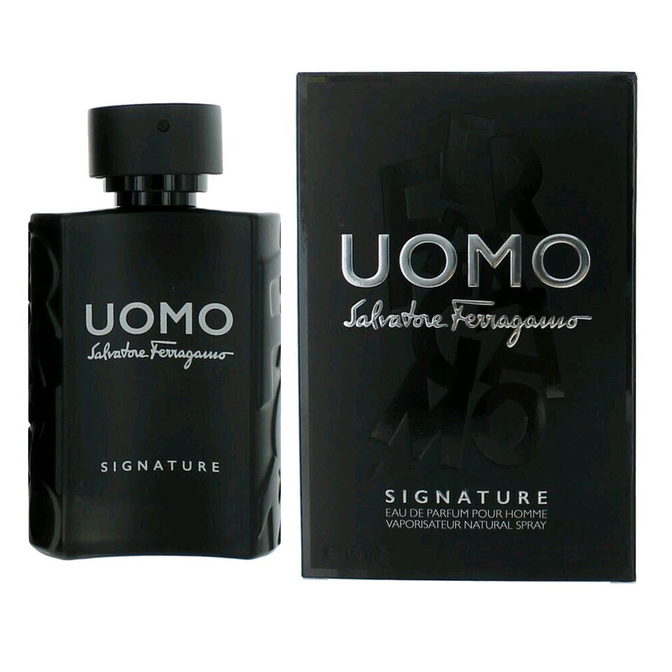 Salvatore Ferragamo Uomo Signature Eau De Parfum Spray 3.4 oz for Men ...