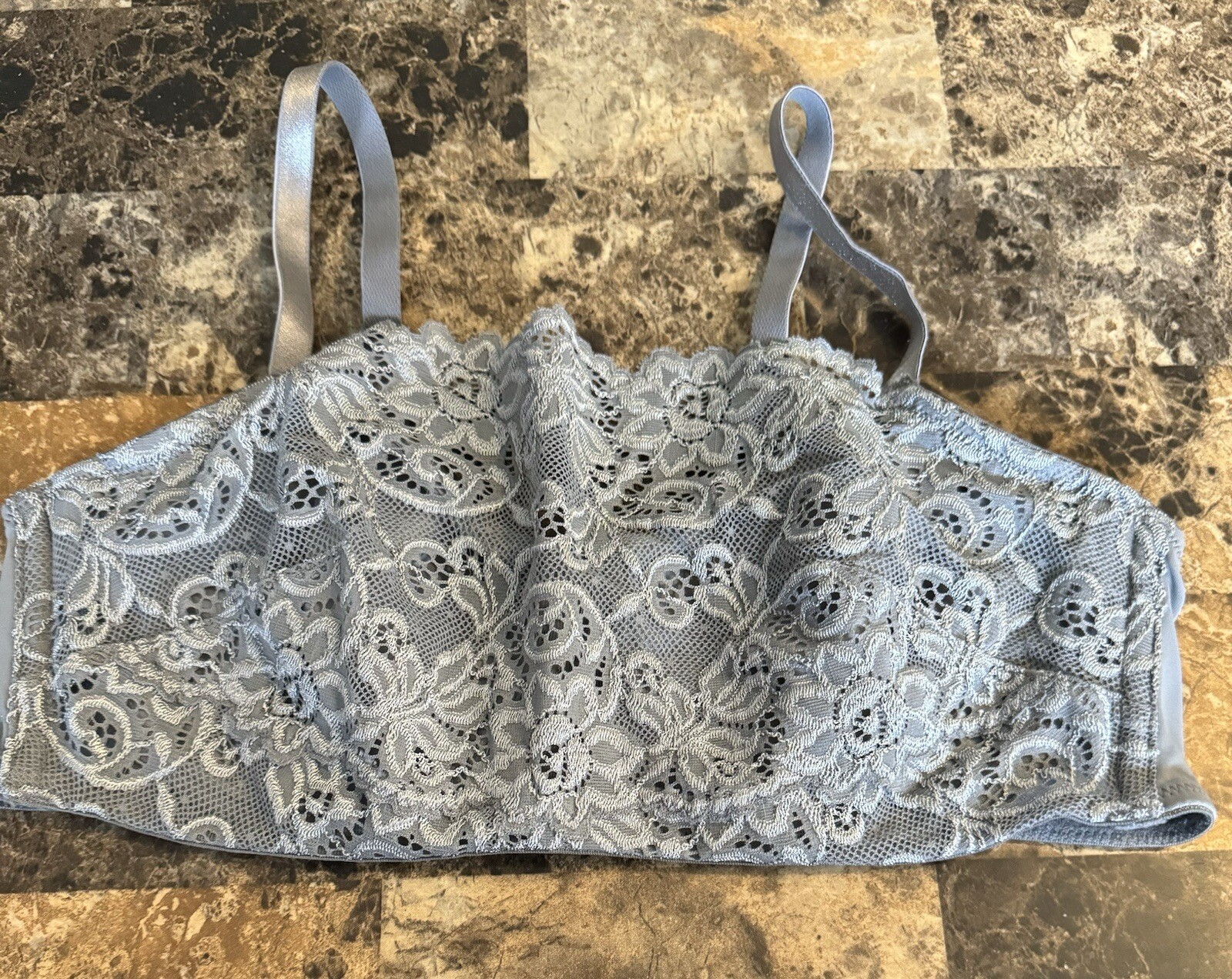 VINTAGE OLGA GRAY BRA! 36 C - Gem