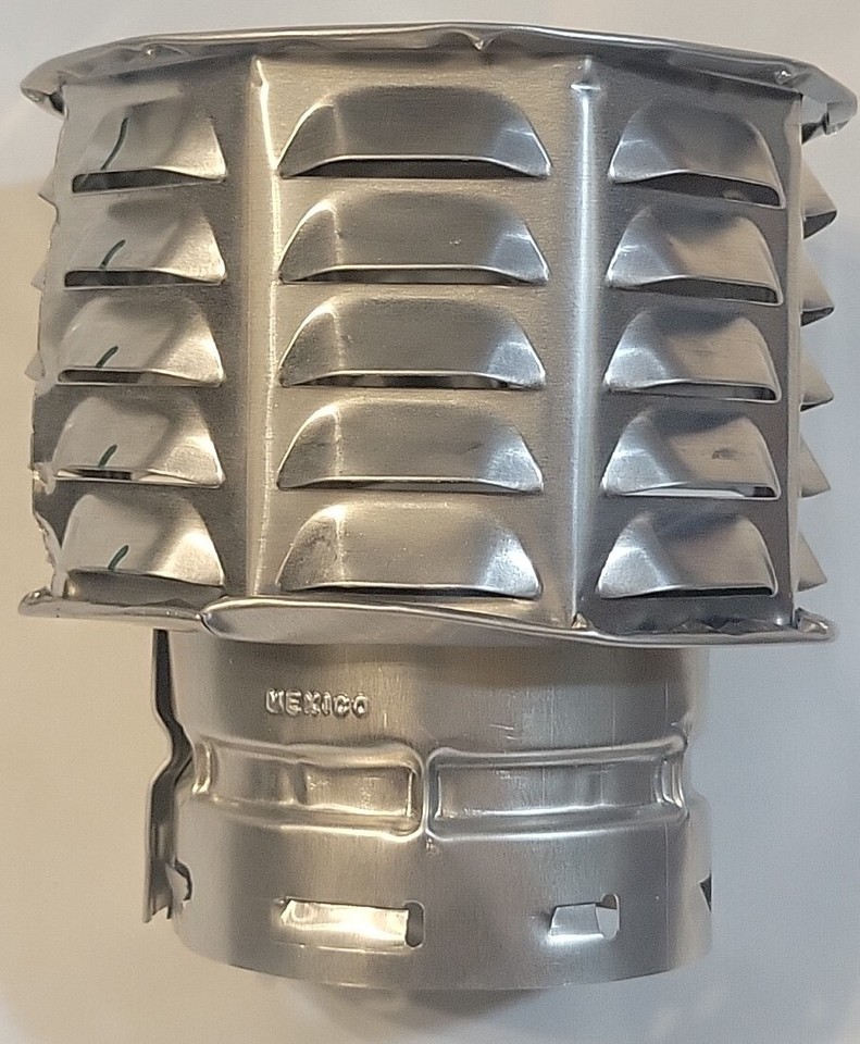 AmeriVent 4 in. Louvered Snap Lockin Vent Cap ~ 4ECW Made In Mexico ...