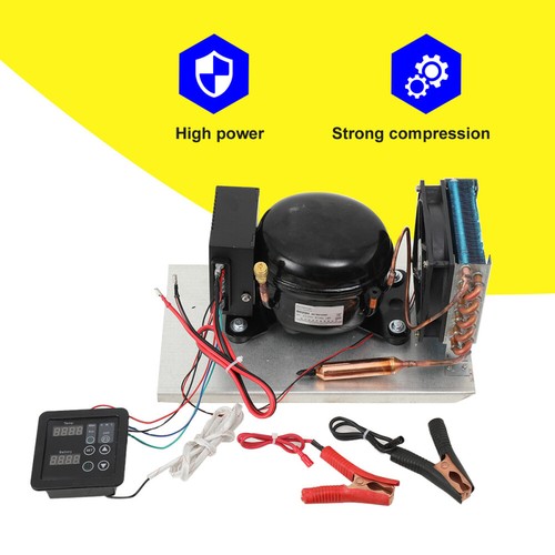 New BD25H DC Compressor Unit Car Refrigerator Freezer Refrigeration ...