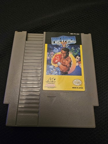 Nintendo NES Power Punch Video Game Tested And Works | eBay