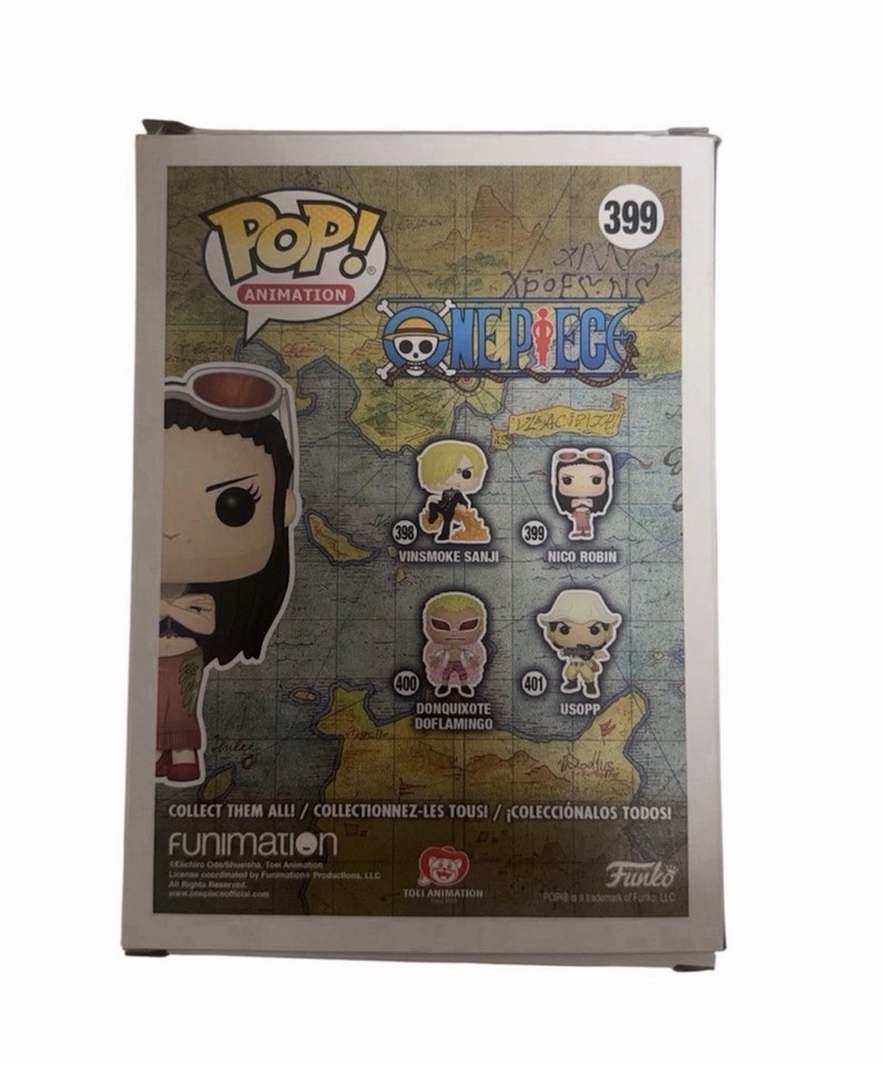 Funko Pop! One Piece Nico Robin #399 JJL180801 In Box Vinyl Figure New ...