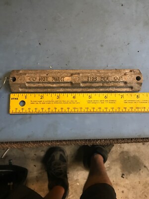 IP1570 YAMAHA OEM OUTBOARD ANODE ZINC BAR USED MARINE OUTBOARD MOTOR | eBay